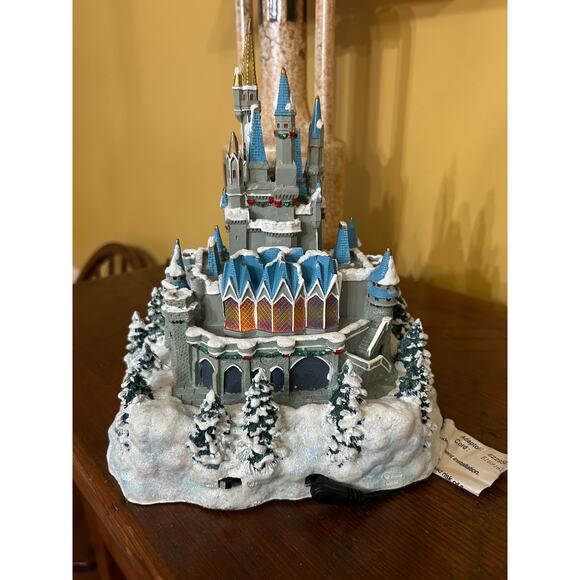 Disney | Holiday | Disney Village Cinderella Lightup Christmas Castle ...